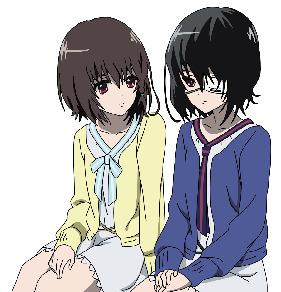 Image Mei And Misaki By Tractionera D51occrpng Another Wiki