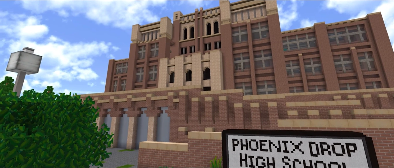 Image - Phoenix Drop High School.png | Aphmau Wiki | FANDOM powered by ...