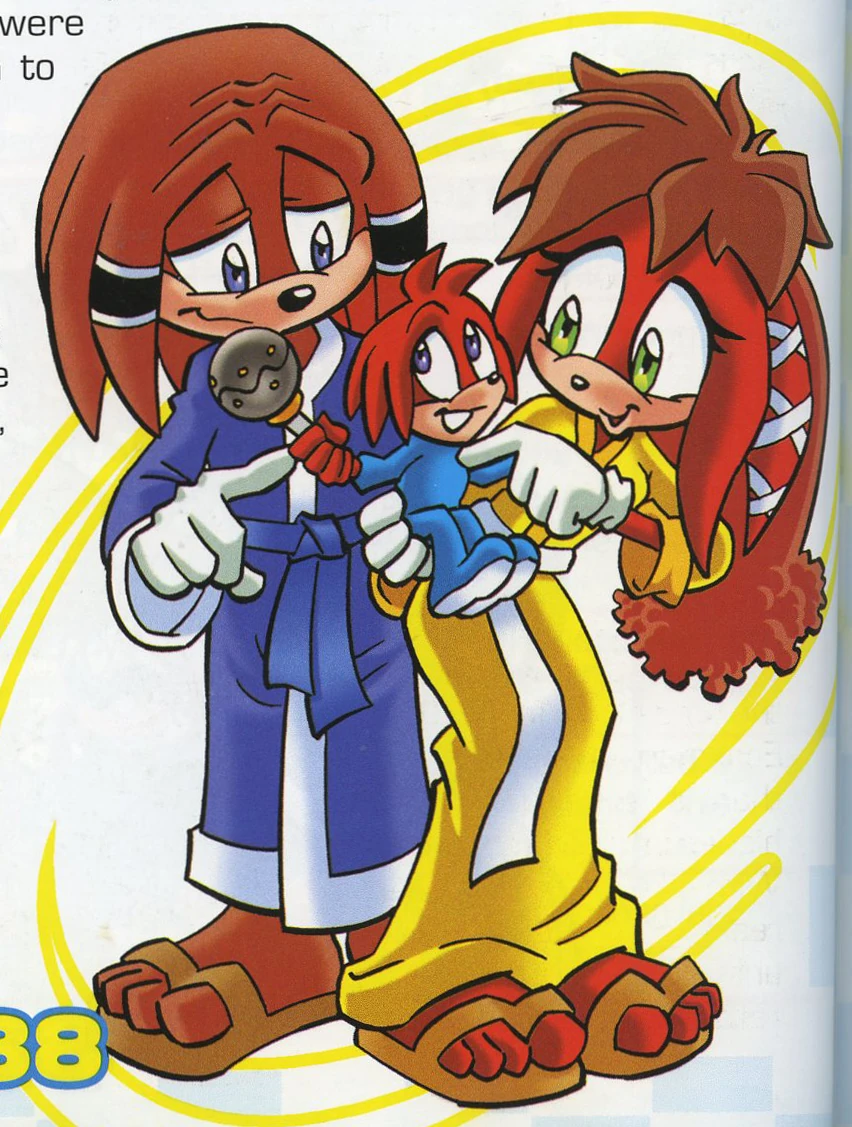 Image - Knuckles Family.jpg | Mobius Encyclopaedia | Fandom powered by ...