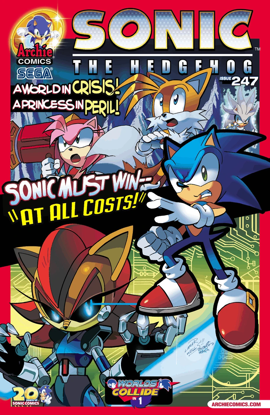 Archie Sonic the Hedgehog Issue 247 | Mobius Encyclopaedia | FANDOM ...
