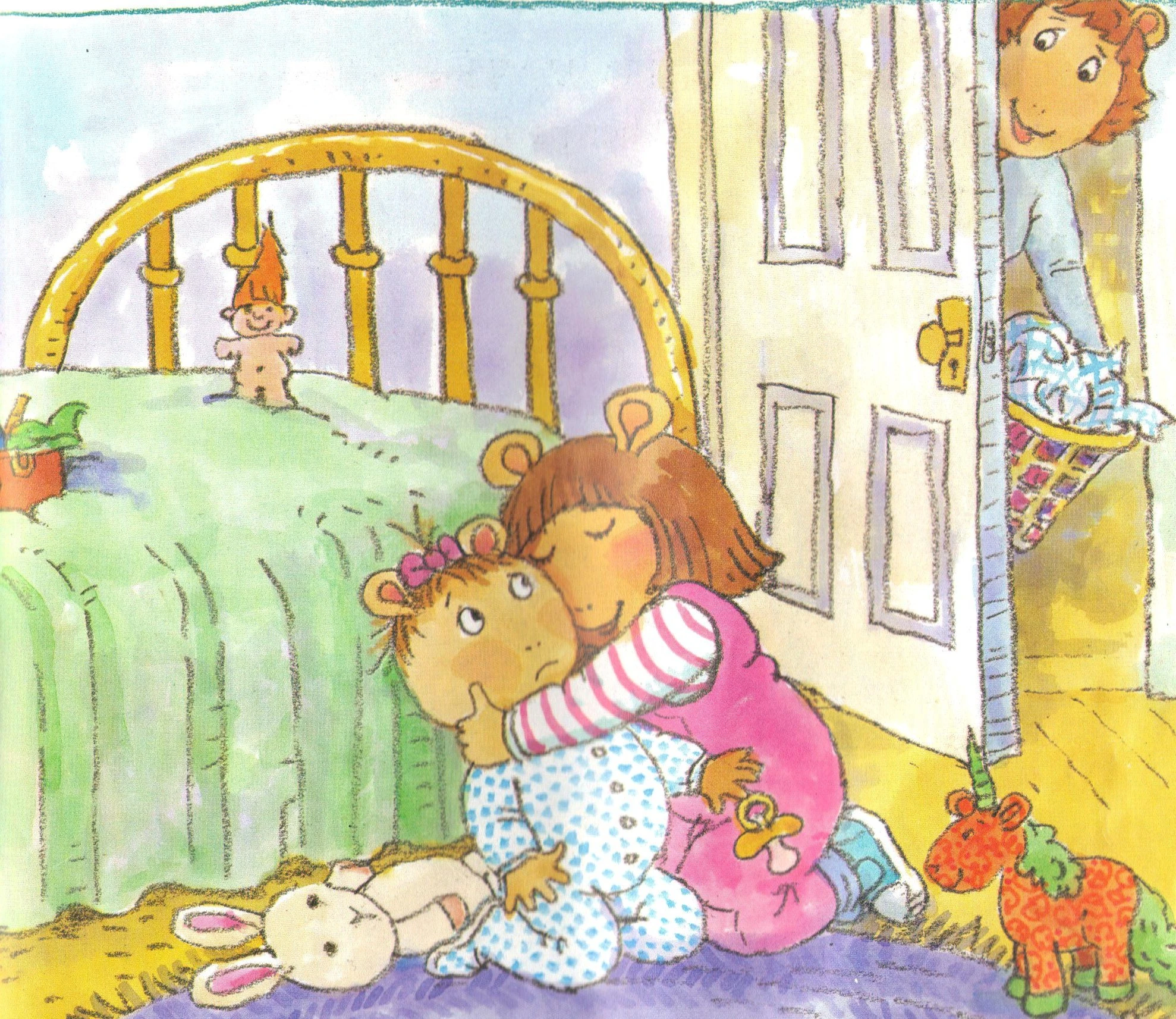 Image - D.W. Hugging Baby Kate.jpg | Arthur Wiki | Fandom powered by Wikia