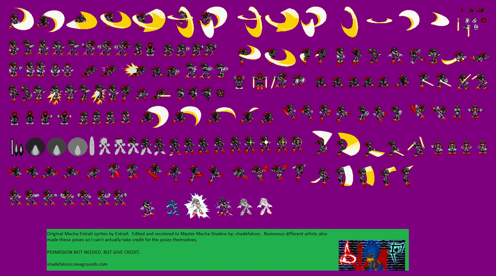 Image - Mm shadow sprite sheet by shadefalcon-d35gisc.png | Banger ...