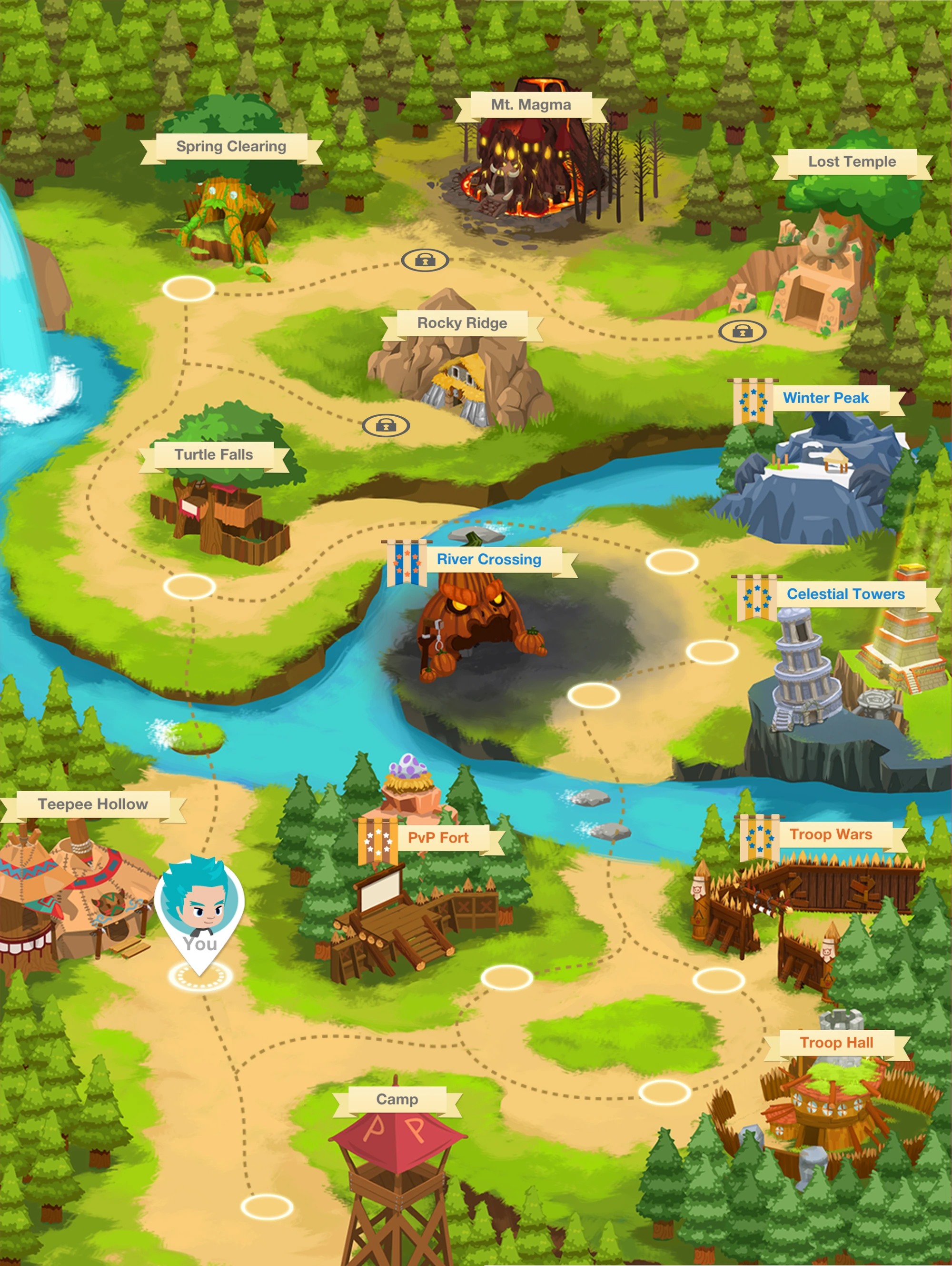 The Map | Battle Camp Wiki | FANDOM powered by Wikia