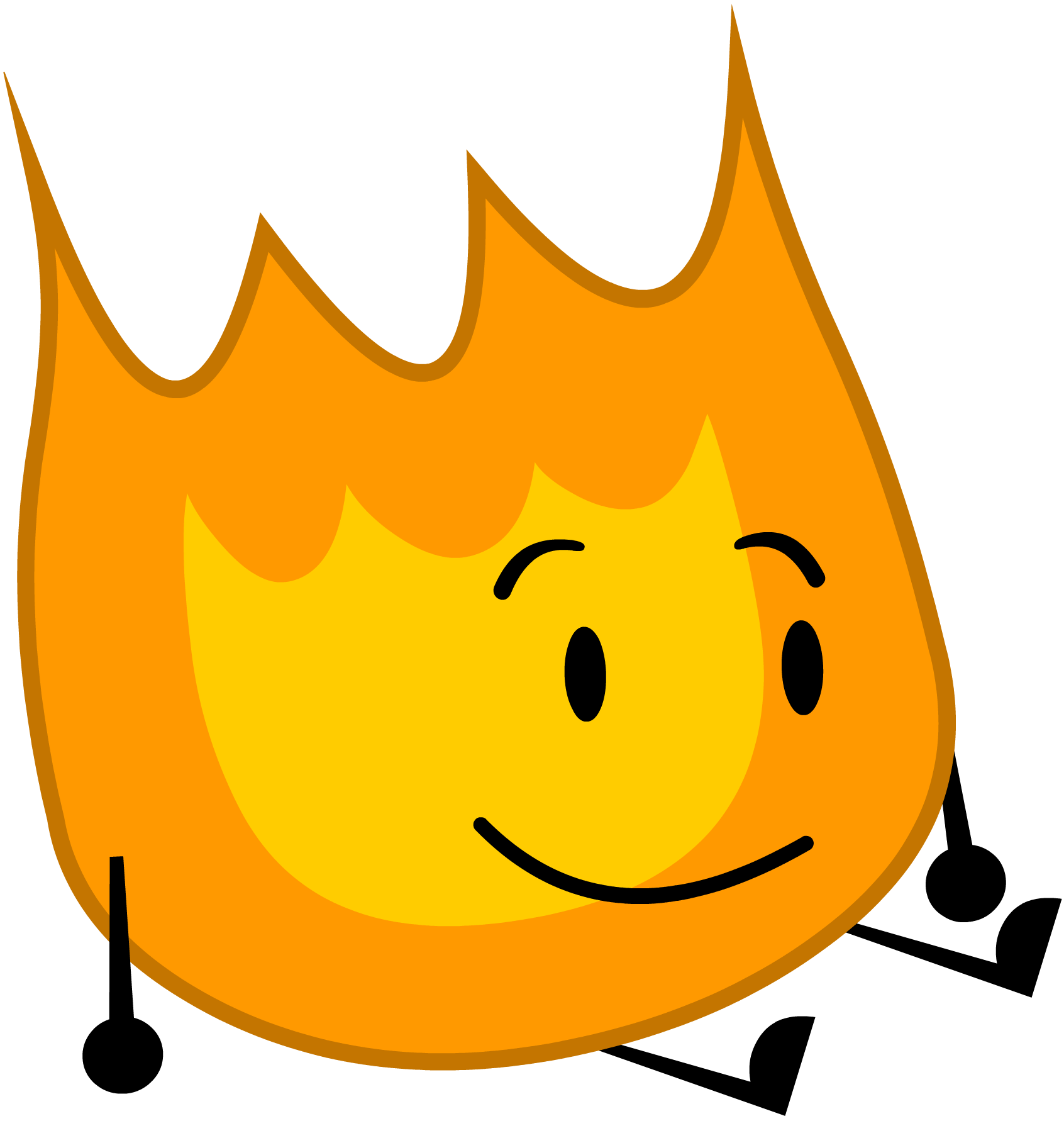 Image - Firey Sitting.png | Battle for Dream Island Wiki | Fandom ...