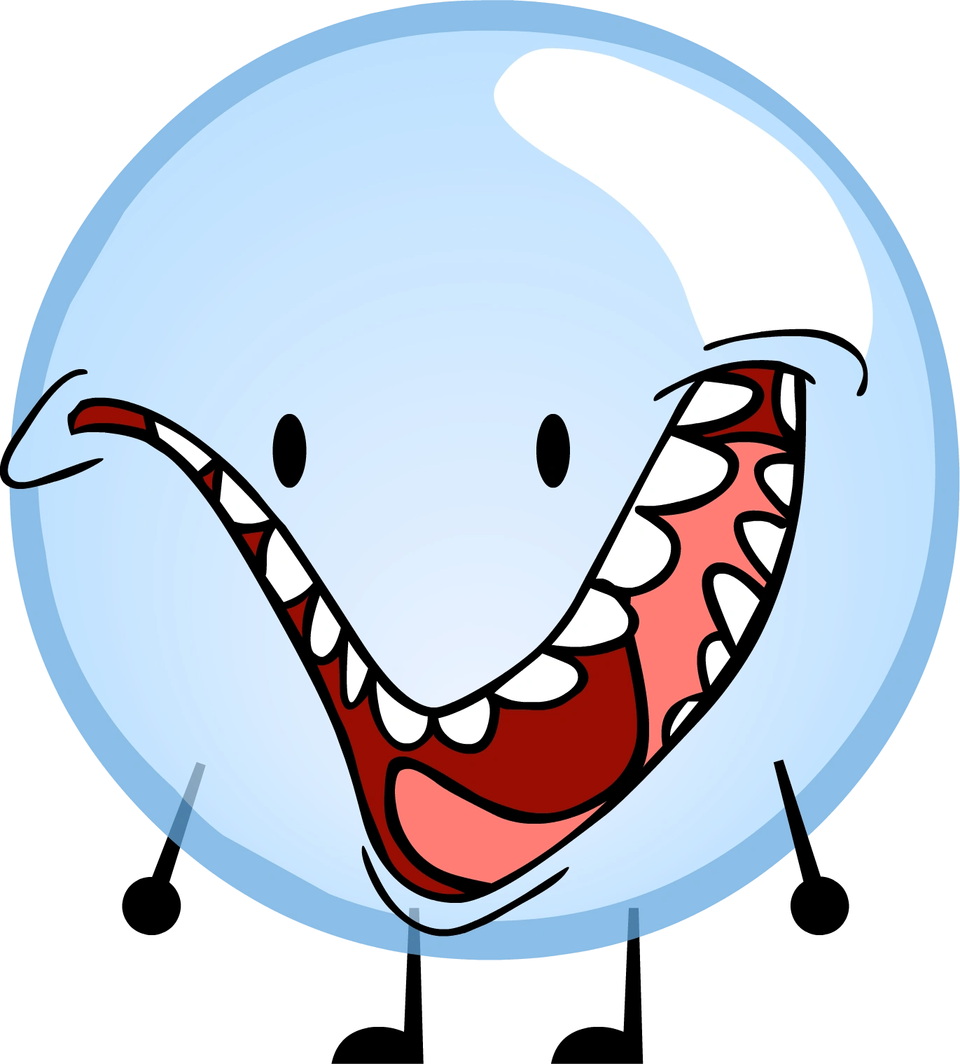 Image - Bubble's ugly face pose remake.png | Battle for Dream Island ...