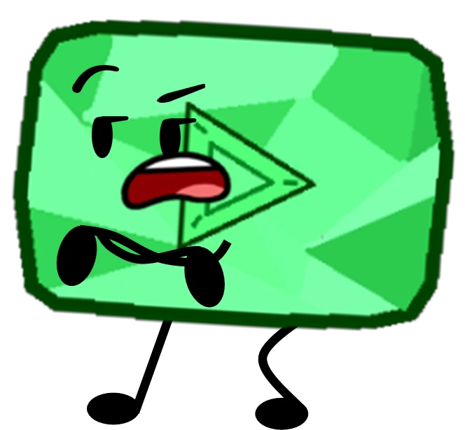 Emerald Play Button | Object Shows Community | FANDOM powered by Wikia