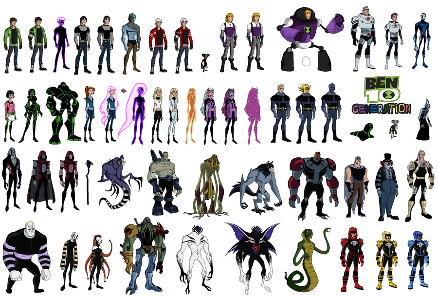 Image - Ben 10 generation by starsparkless-d4tz7df.png | Ben 10 Fan ...