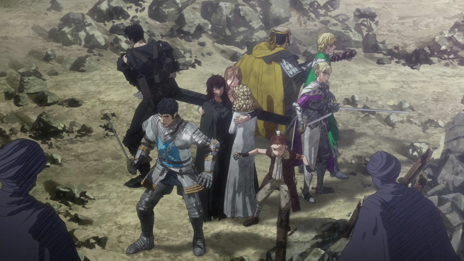 Image Guts And Friends Surrounded By Kushanpng Berserk Wiki