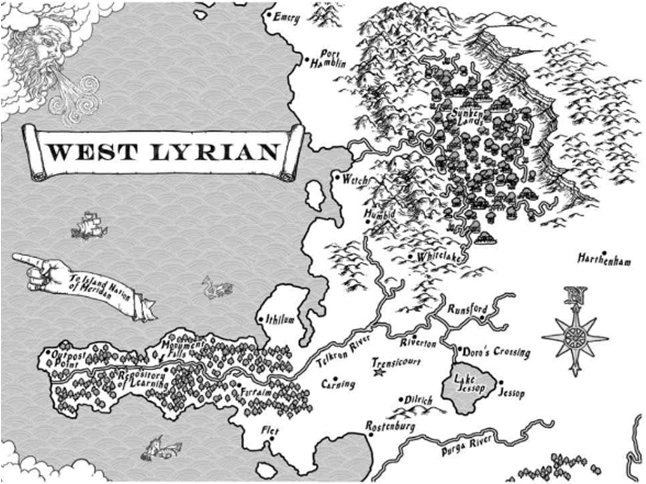 Image - West lyrian map.png | Beyonders Wiki | Fandom powered by Wikia
