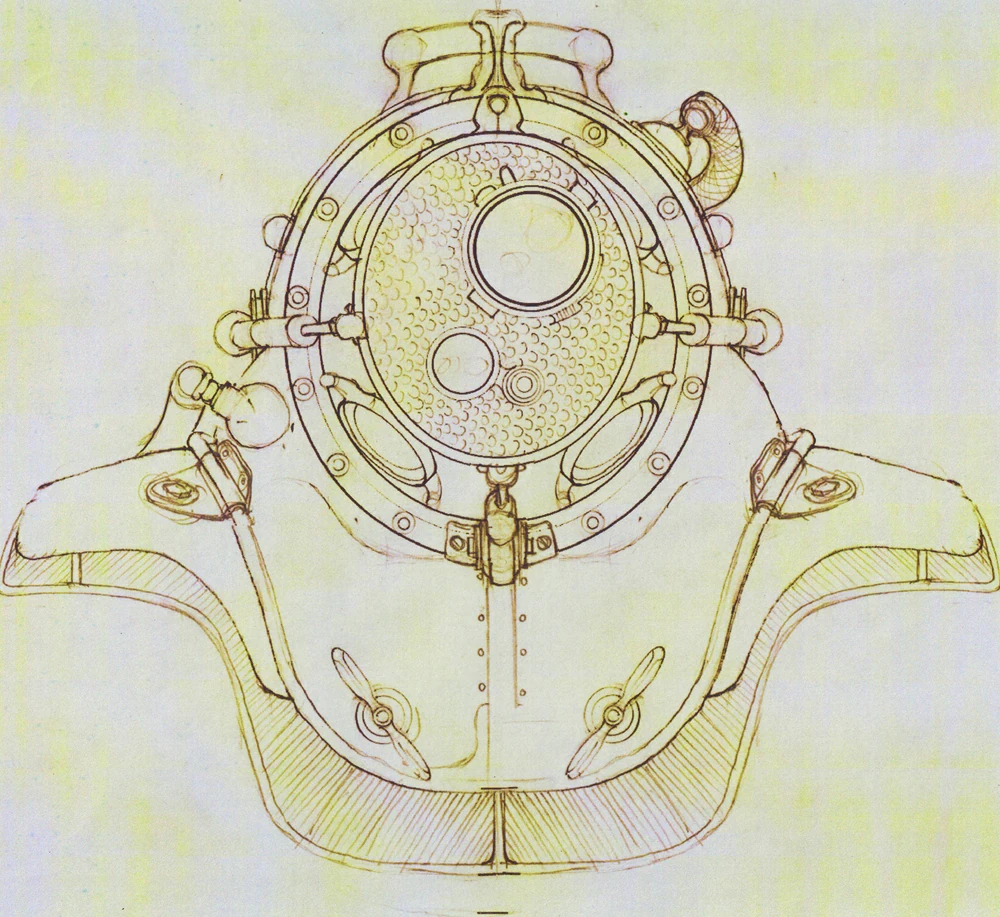 Image - Big Daddy Helmet Concept Art.jpg | BioShock Wiki | FANDOM ...