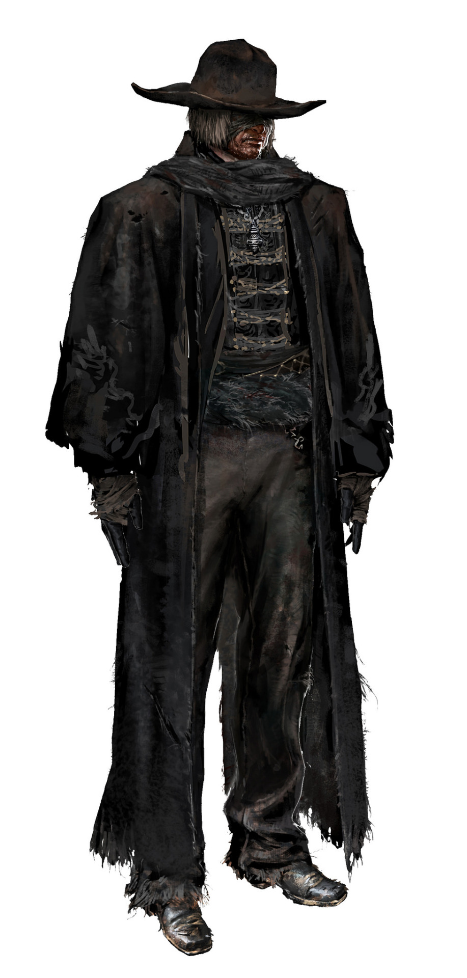 Father Gascoigne ( BloodBorne ) Minecraft Skin