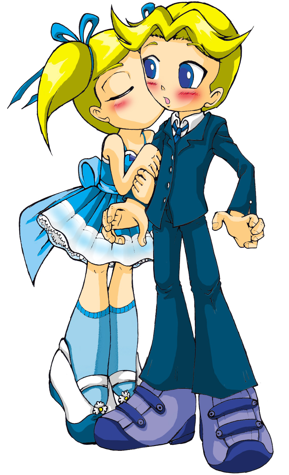 Image Boomer And Bubble By Propimol D3dkmmt The Powerpuff Girls