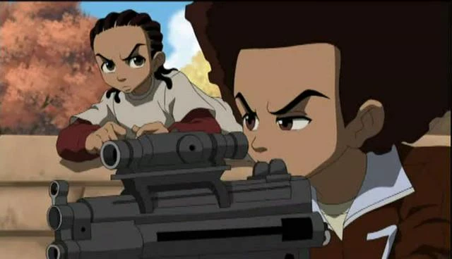 Boondocks Huey With Guns