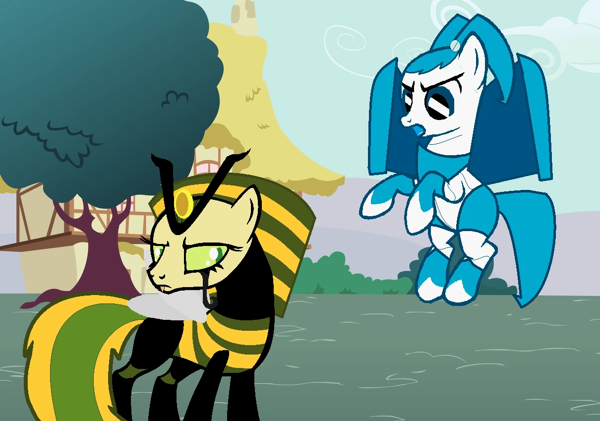 Image - Jenny and Vexus.png | Bronies Wiki | Fandom powered by Wikia