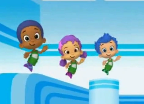 Image - Oona and goby and gil. awww.png | Bubble Guppies Wiki | FANDOM ...