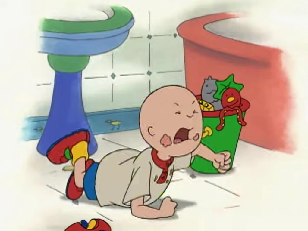 Caillou Crying