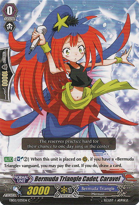 Bermuda Triangle Cadet, Caravel | Cardfight!! Vanguard Wiki | FANDOM ... Bermuda Triangle Cadet, Caravel | Cardfight!! Vanguard Wiki | FANDOM ...
