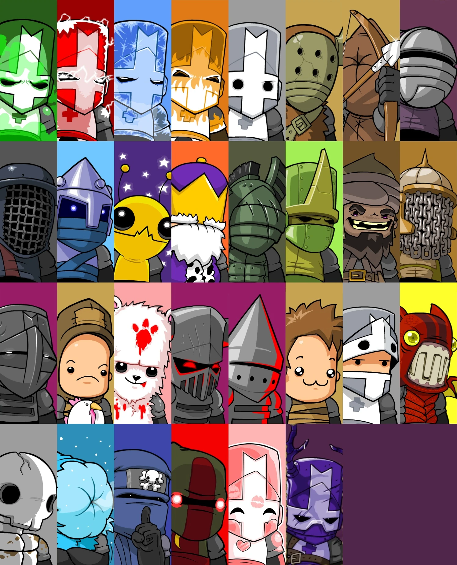 Image - 30 playableCharacters.jpg | Castle Crashers Wiki | FANDOM ...