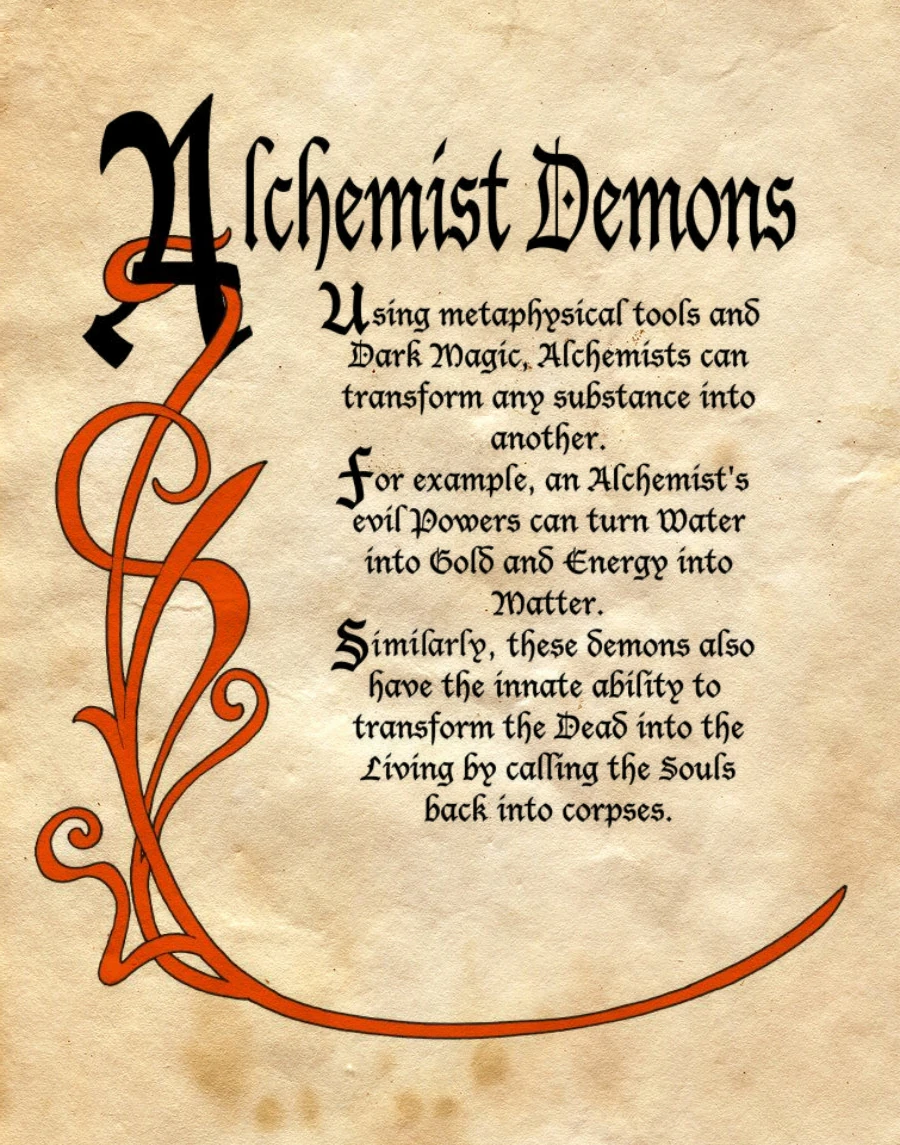 Image - Alchemist Demons.jpg | Charmed Book of Shadows Wiki | Fandom ...