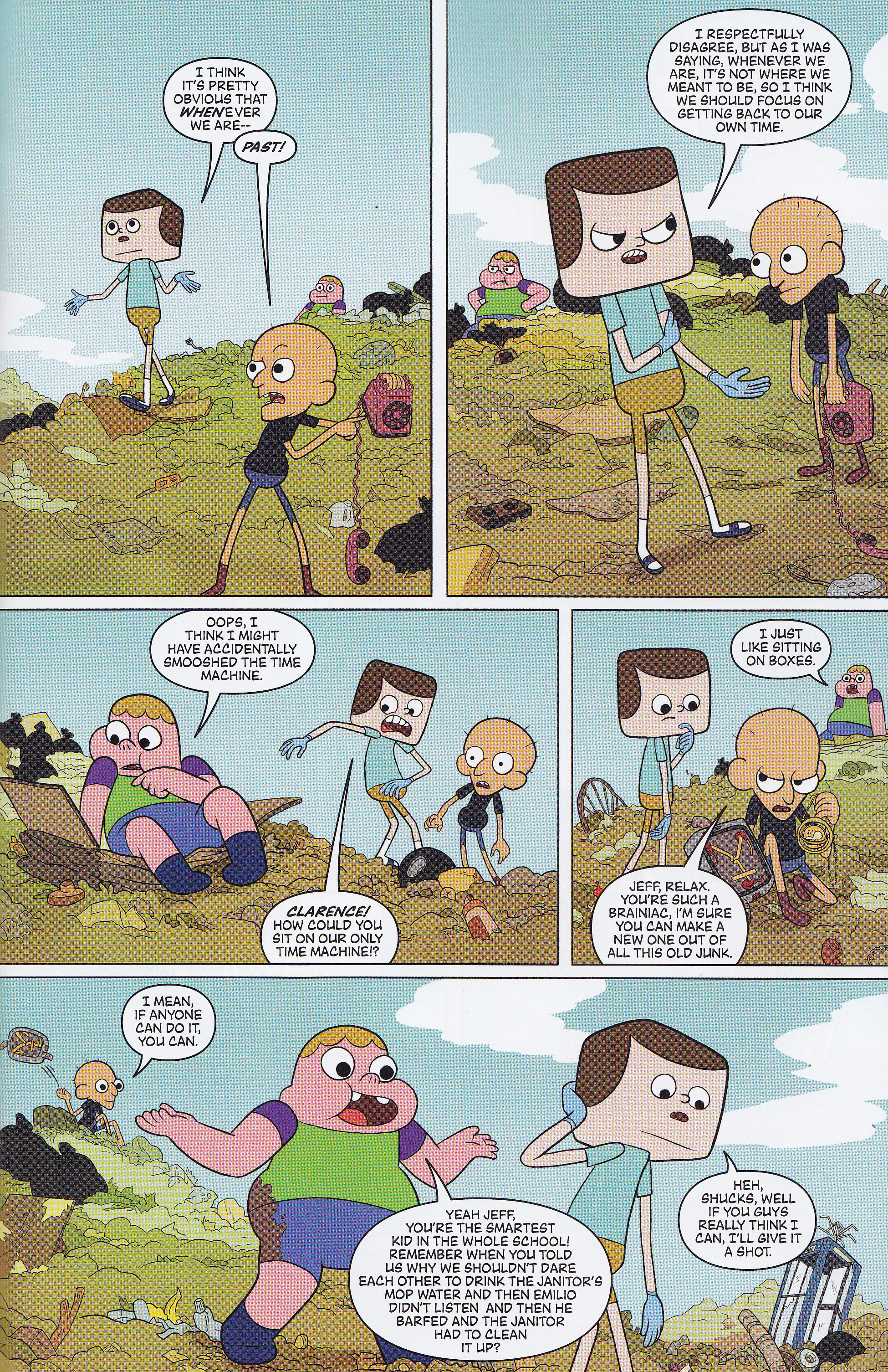 Image Clarence Comic 4 9 Clarence Wiki Fandom Powered By Wikia