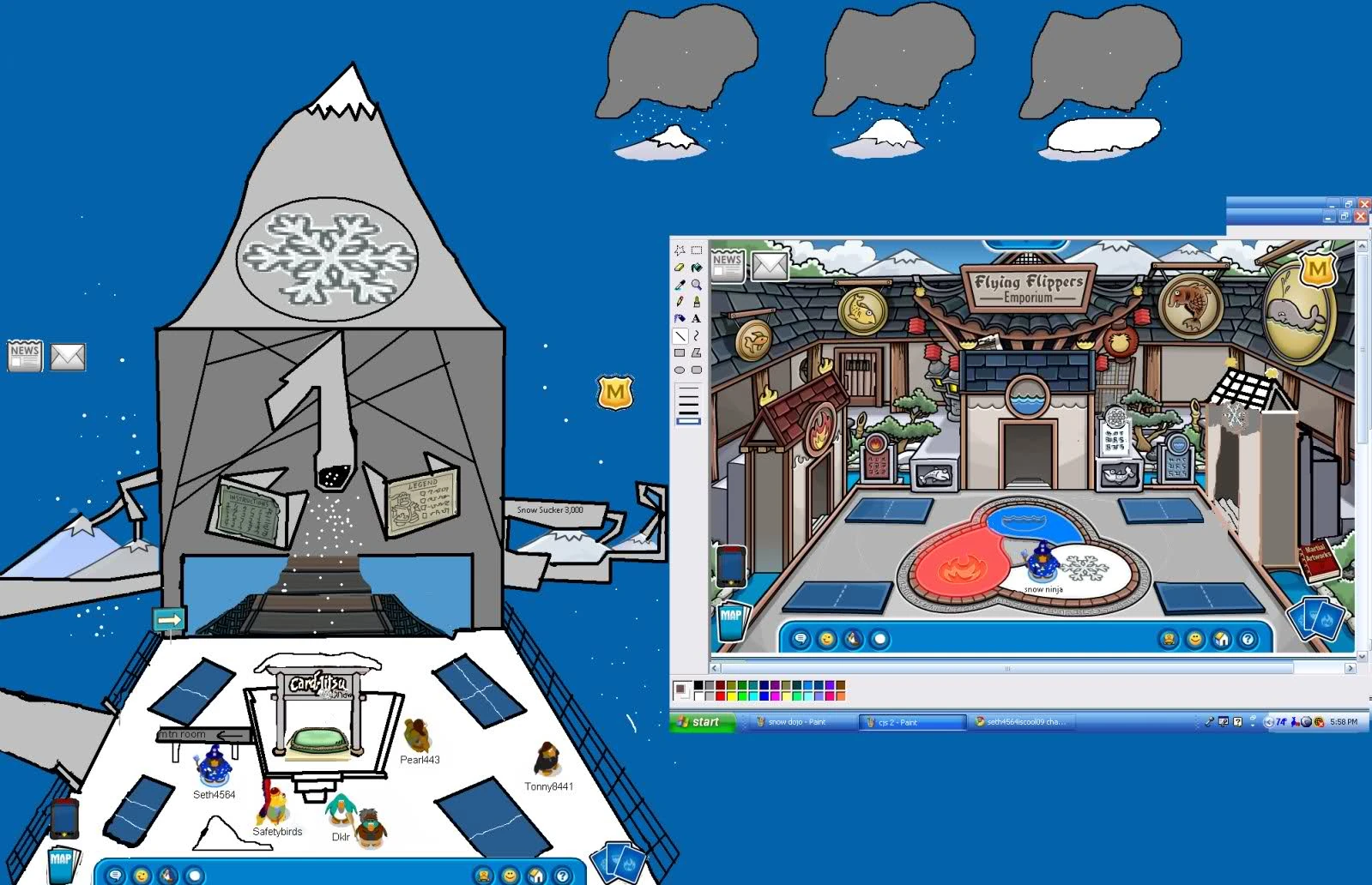 Image - Snow dojo.jpg | Club Penguin Wiki | FANDOM powered by Wikia