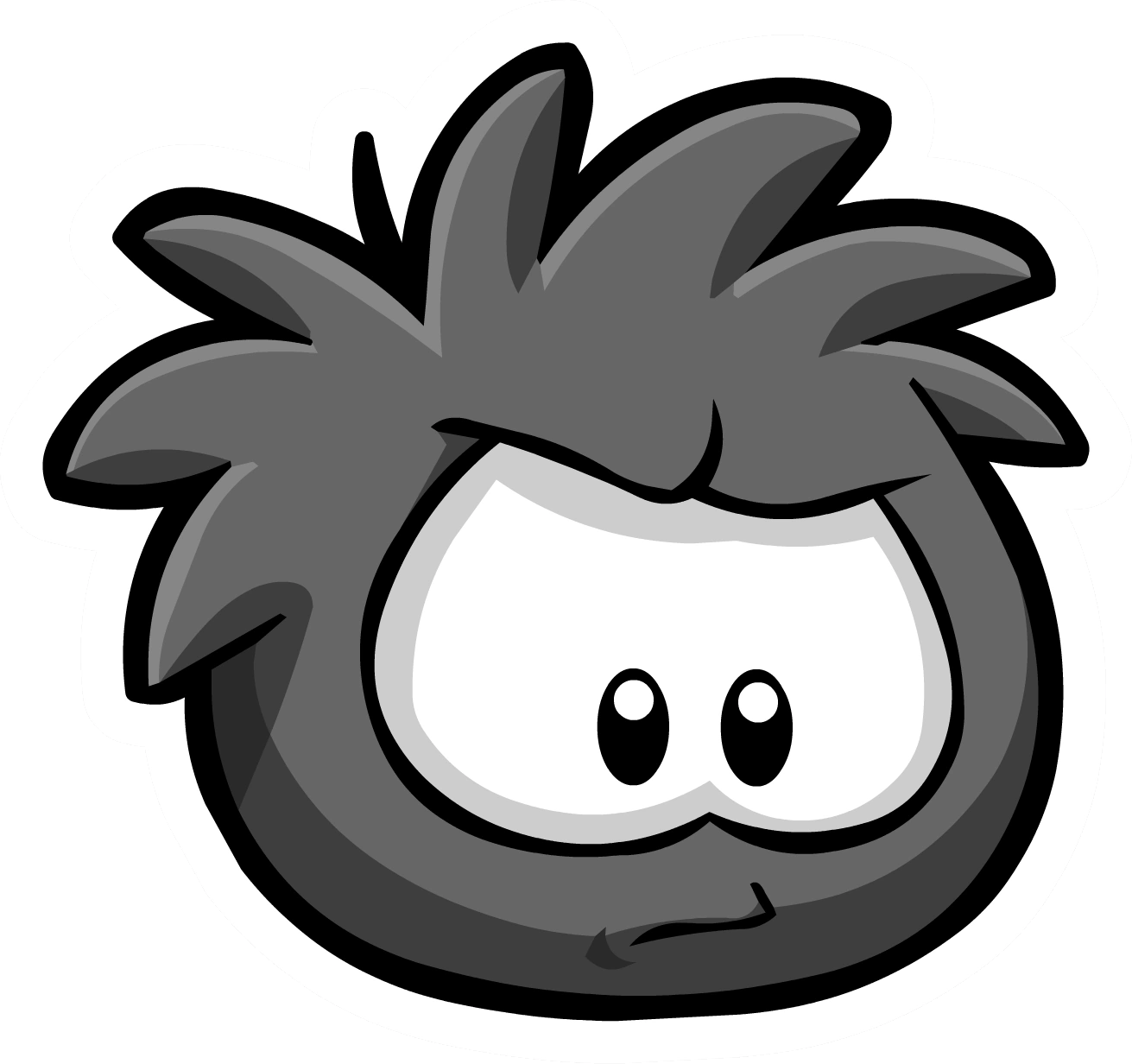 Pin del Puffle Negro | Club Penguin Wiki | Fandom powered by Wikia