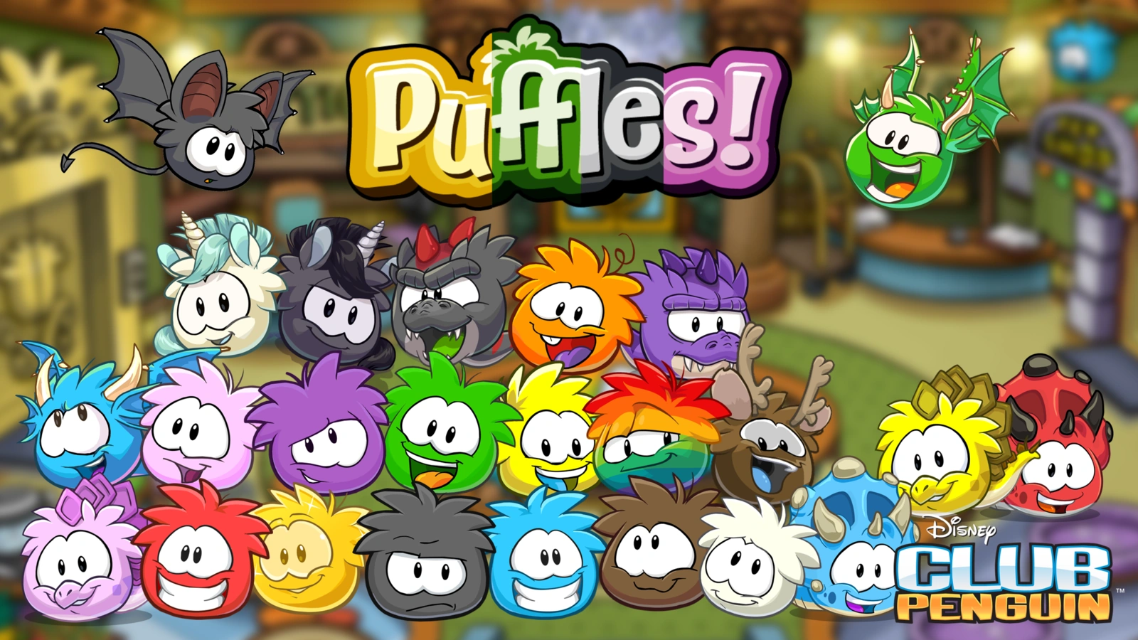 User blog:Khantar07/Image Giveaway 2014 Special 01: Puffles! v1 | Club ...