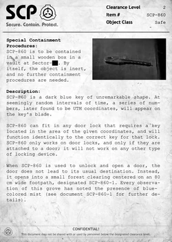 Documents | SCP - Containment Breach Wiki | Fandom powered by Wikia