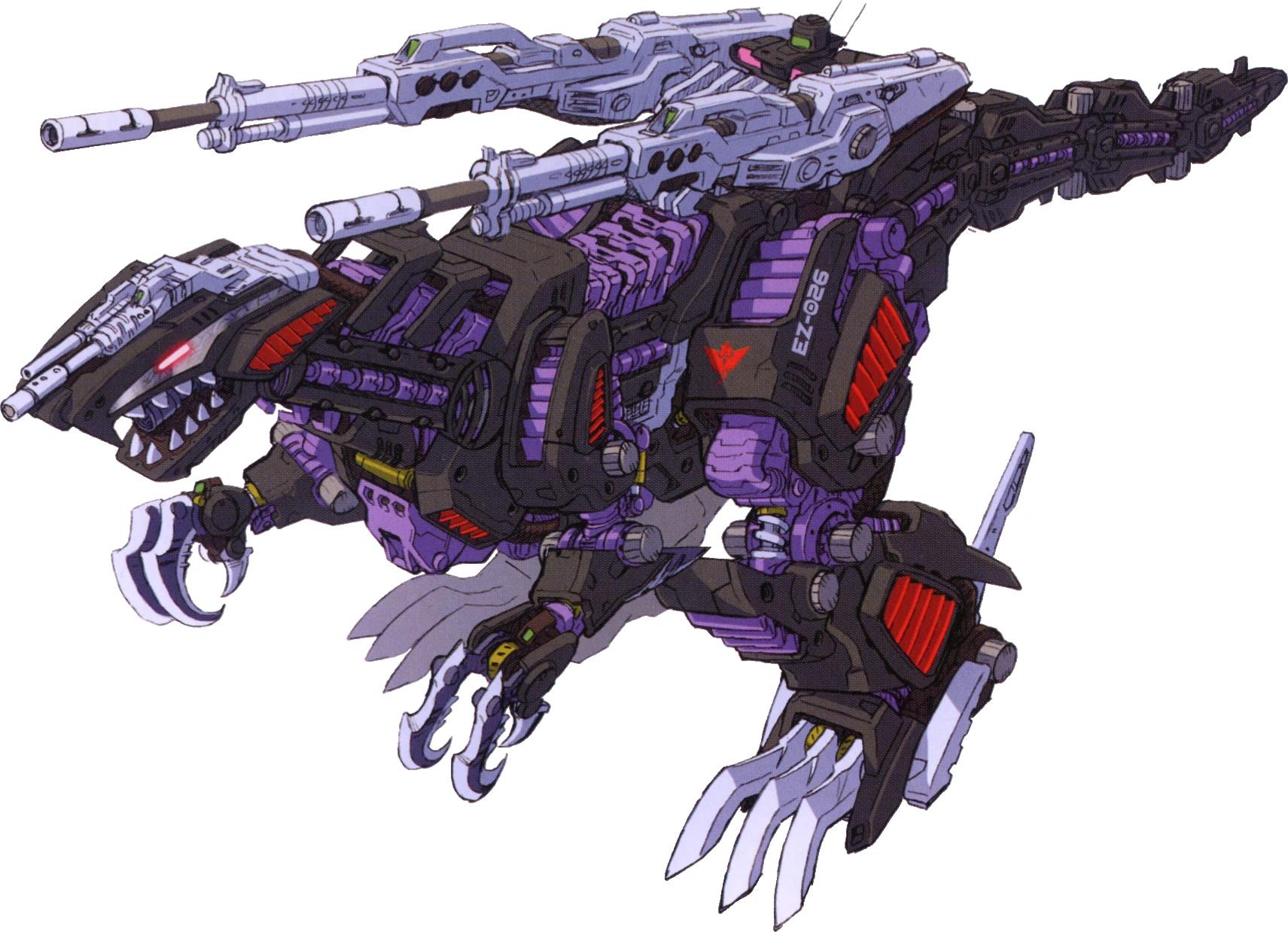 Image - Geno Saurer Kotobukiya Official Art 300dpi.png | CrossOverRp ...