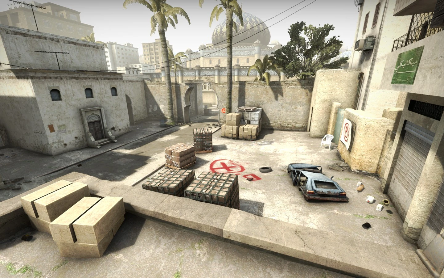 Counter-Strike: Source De Office Siege Map - aoresurs