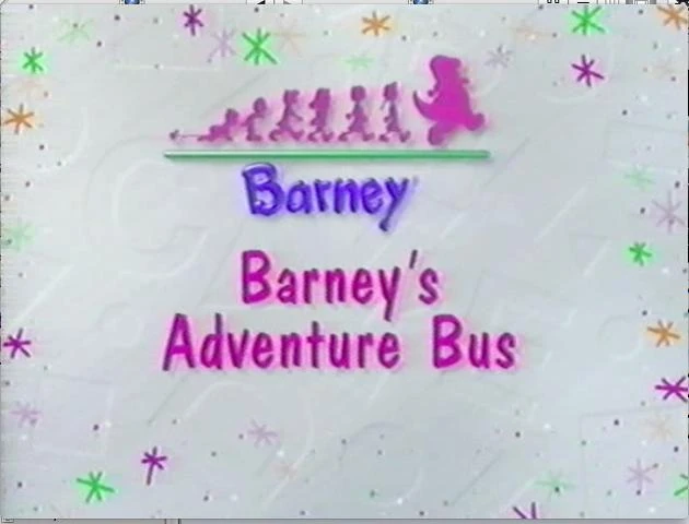 Barney's Adventure Bus | Custom Barney Wiki | FANDOM powered by Wikia