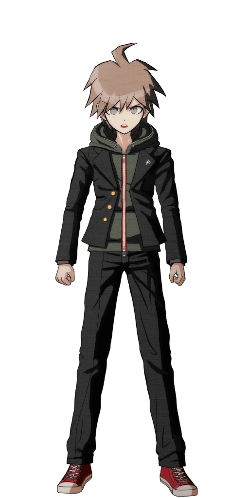 Image - Makoto Naegi Fullbody Sprite 02.png | Danganronpa Wiki | FANDOM ...