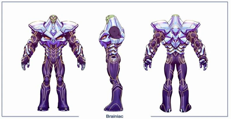 Brainiac Dc Universe Space