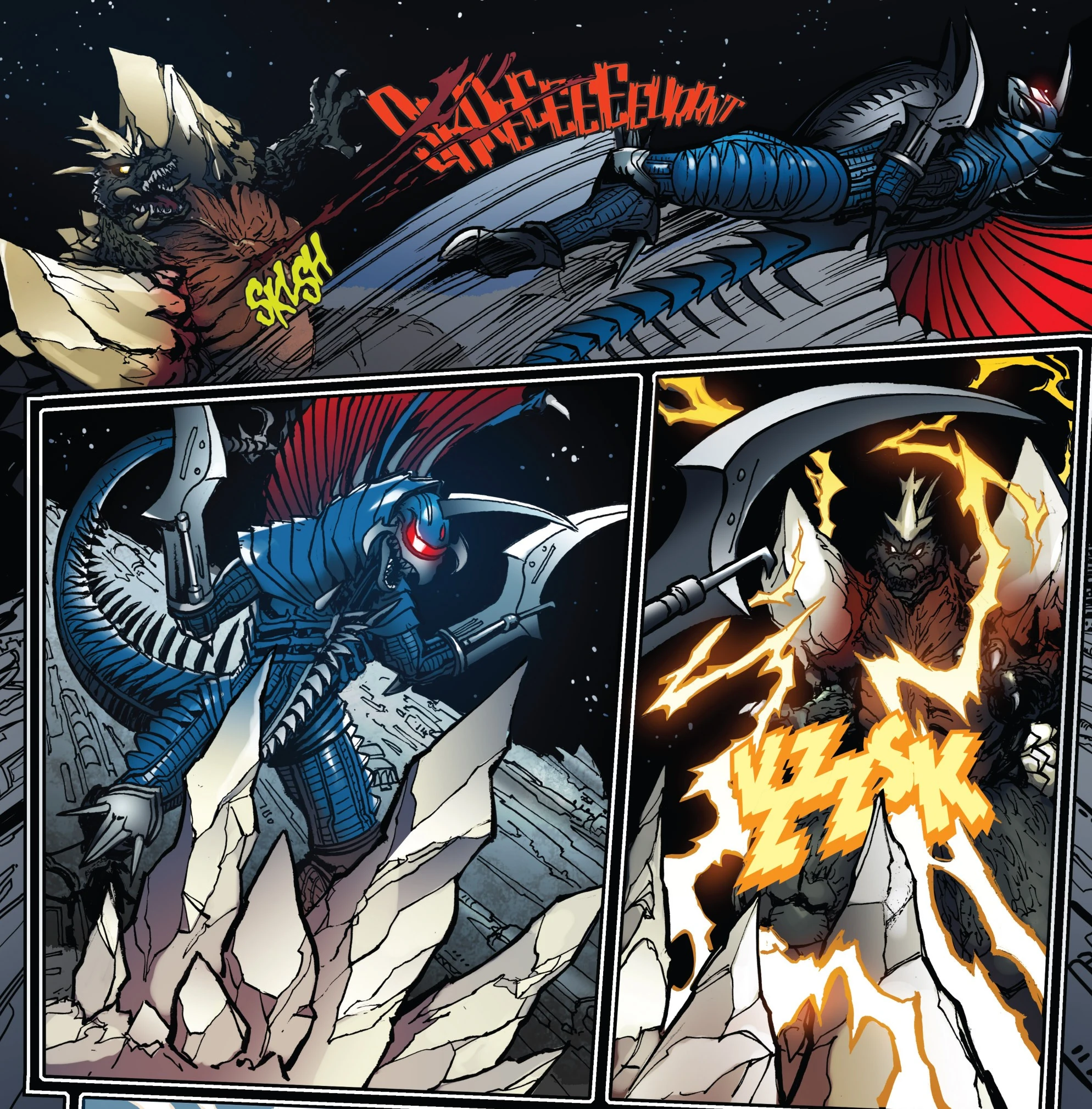 Space Godzilla crashes down on THE FUNK!!! by Breloom-Da-Bassgod on DeviantArt