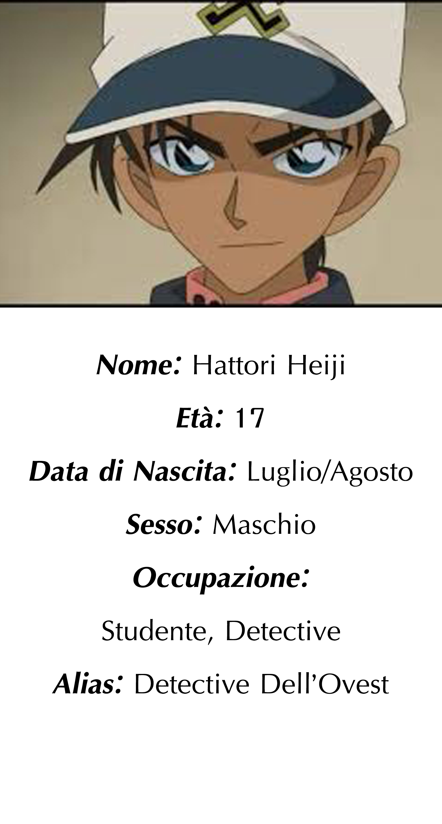 Heiji Hattori Detective Conan Wikia Fandom Powered By Wikia