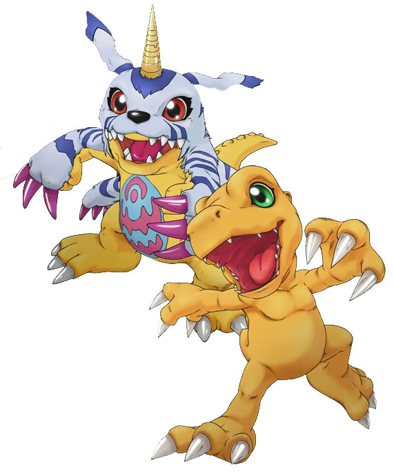 Image - Agumon and Gabumon (Cyber Sleuth) b.jpg | DigimonWiki | Fandom ...