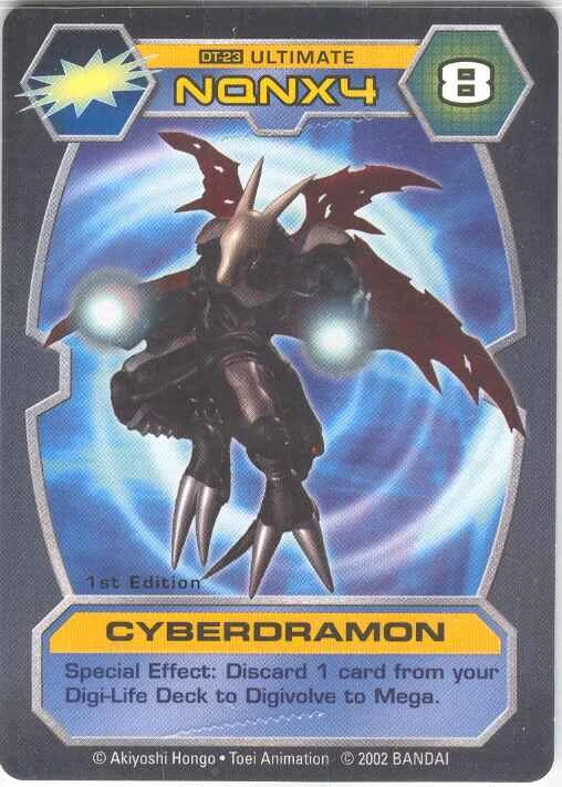 Cyberdramon Evolution