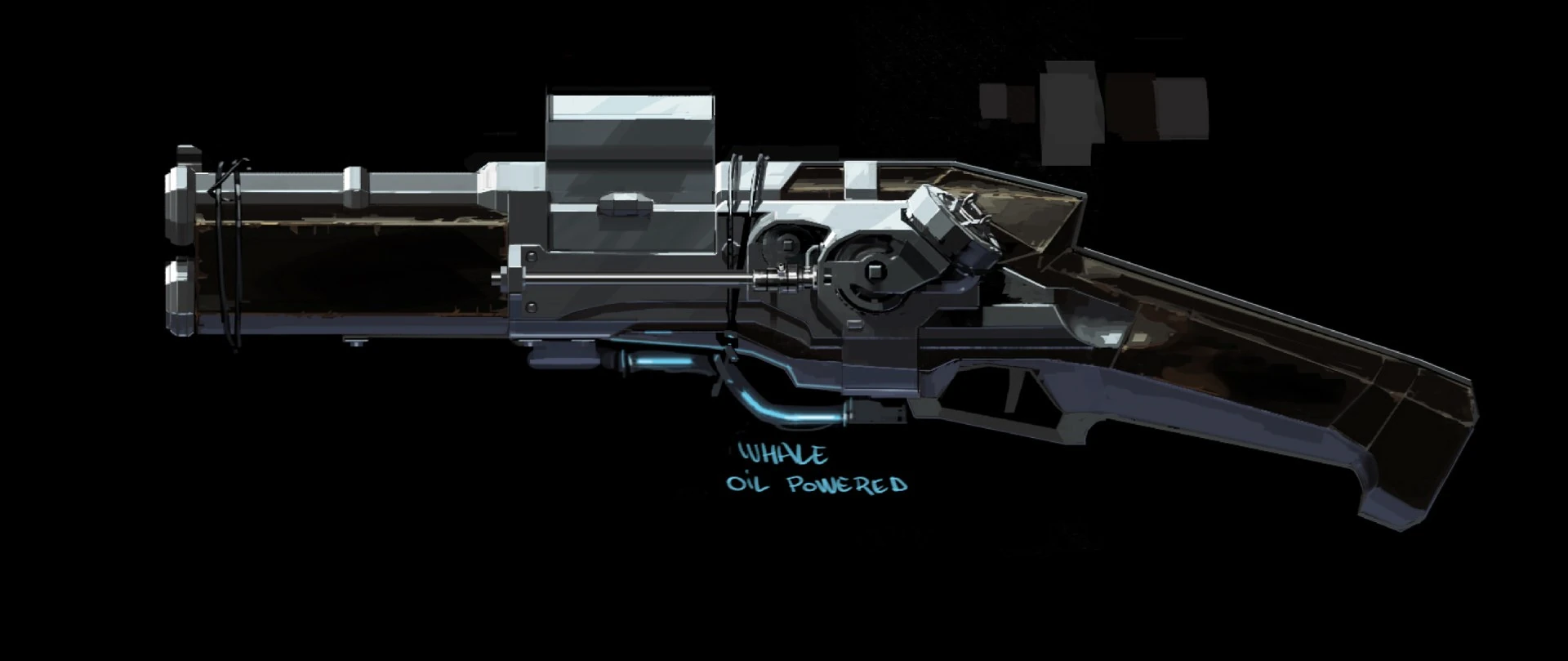 Image - Dh-whale-oil-powered-gun.jpg | Dishonored Wiki | FANDOM powered ...