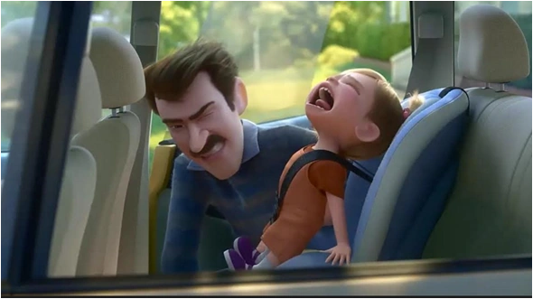 Image - Riley screaming in the car.png | Disney Wiki | FANDOM powered ...