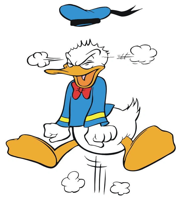 Image - Angry Donald Duck.png | Disney Wiki | Fandom powered by Wikia