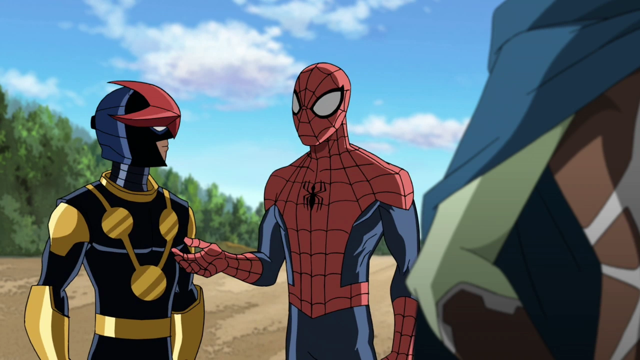 Image - Spider-Man and Ultimate Nova USWW.png | Disney Wiki | FANDOM ...