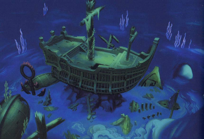 Image - Sunken Ship (Art).png | Disney Wiki | Fandom powered by Wikia