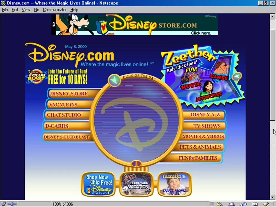 Image - Disney.com old website.jpg | Disney Wiki | FANDOM powered by Wikia