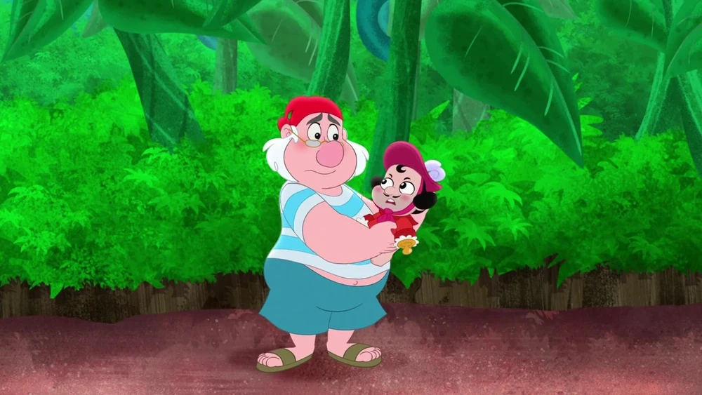 Image - Smee&Baby Hook-Pirate-Sitting Pirates.png | Disney Wiki ...