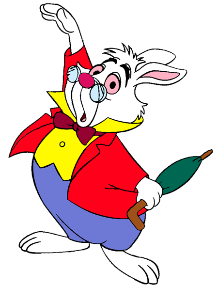 Image - White Rabbit of Wonderland.gif | Disney Wiki | FANDOM powered ...