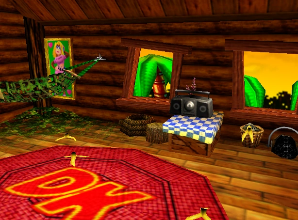 Image - DK Treehouse inside.PNG | Donkey Kong Wiki | Fandom powered by ...