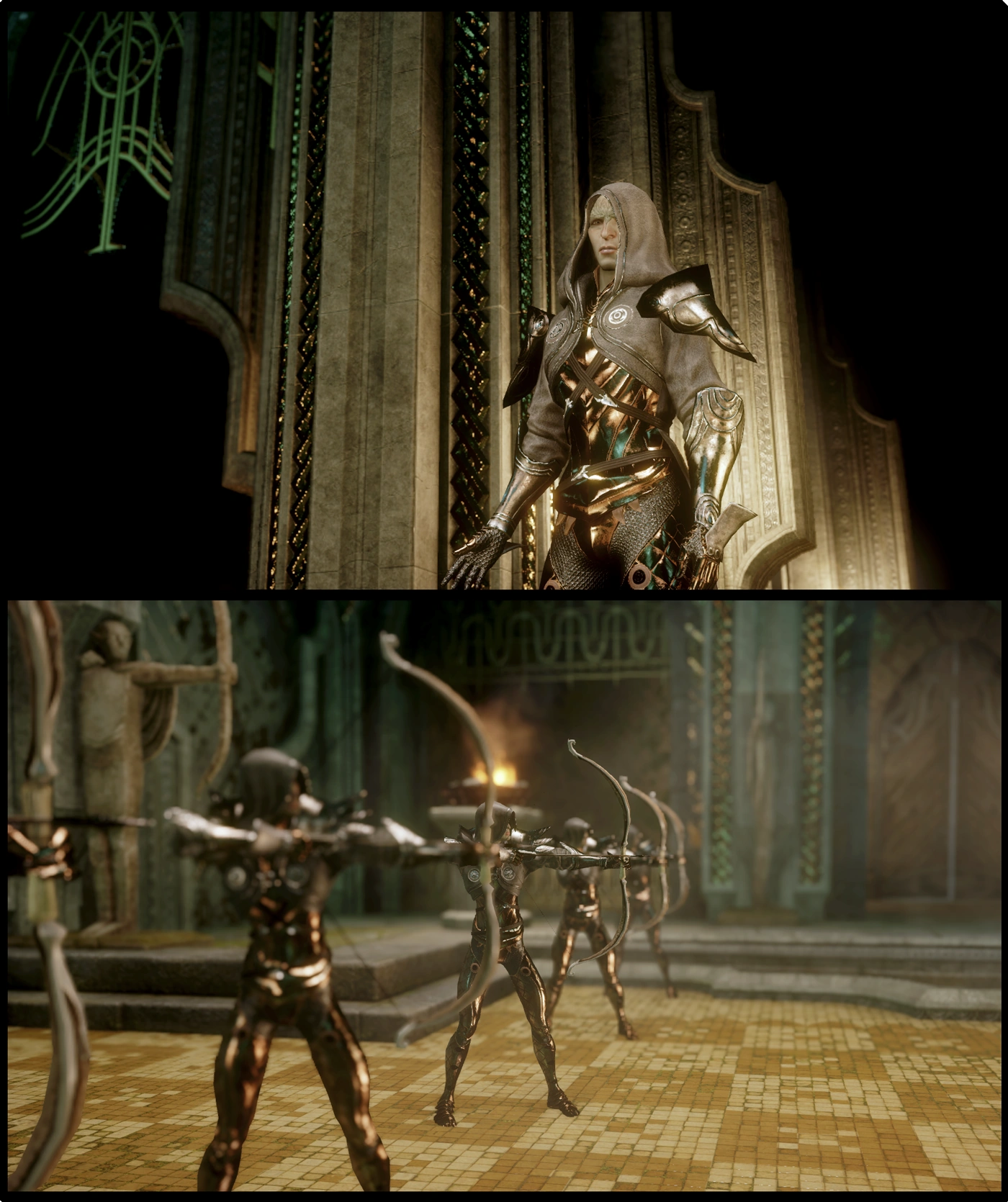 Image - Abelas-and-the-Elven-Sentinels-at-Temple-of-Mythal.png | Dragon ...