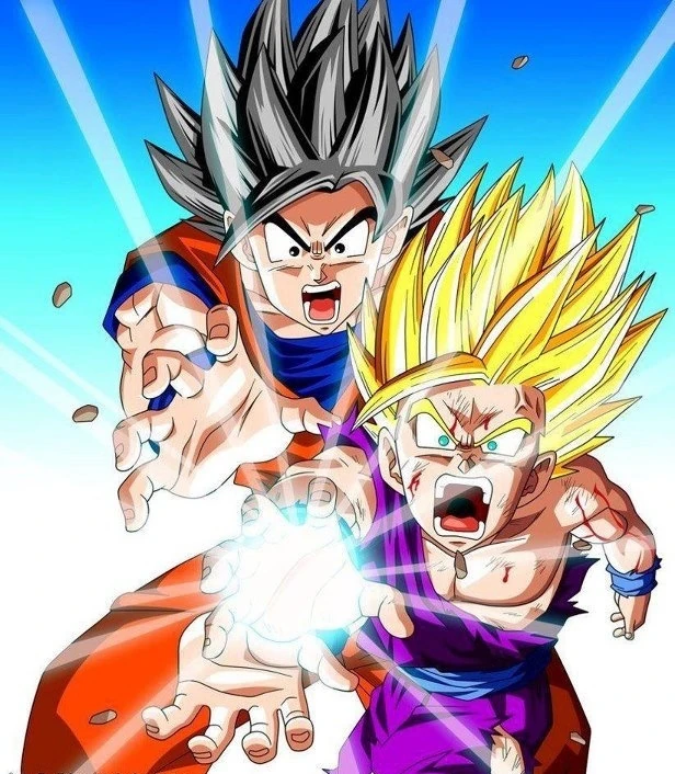 Archivo:Goku Y Gohan - Super Kame-hame-ha.jpg | Dragon Ball Wiki ...