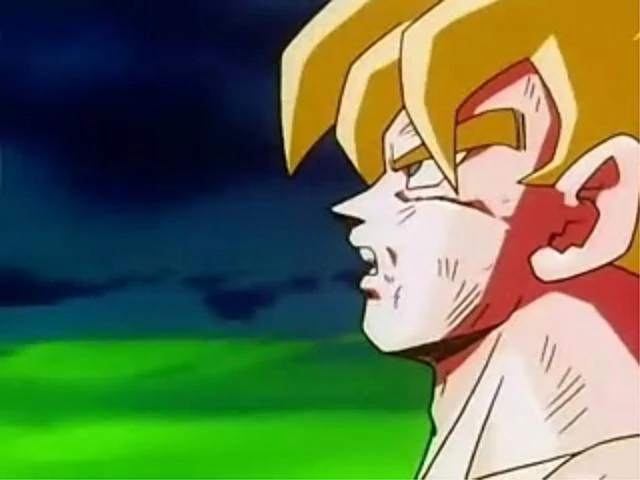 Image - Goku Telepathically Talking To King Kai.JPG | Dragon Ball Wiki ...