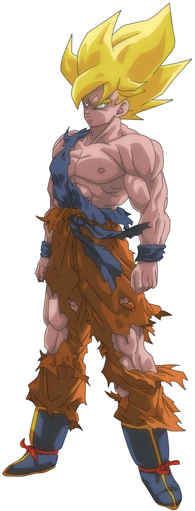 Image - Goku SSJ Namek by shadsonic2-1-.png | Dragon Ball Wiki | Fandom ...